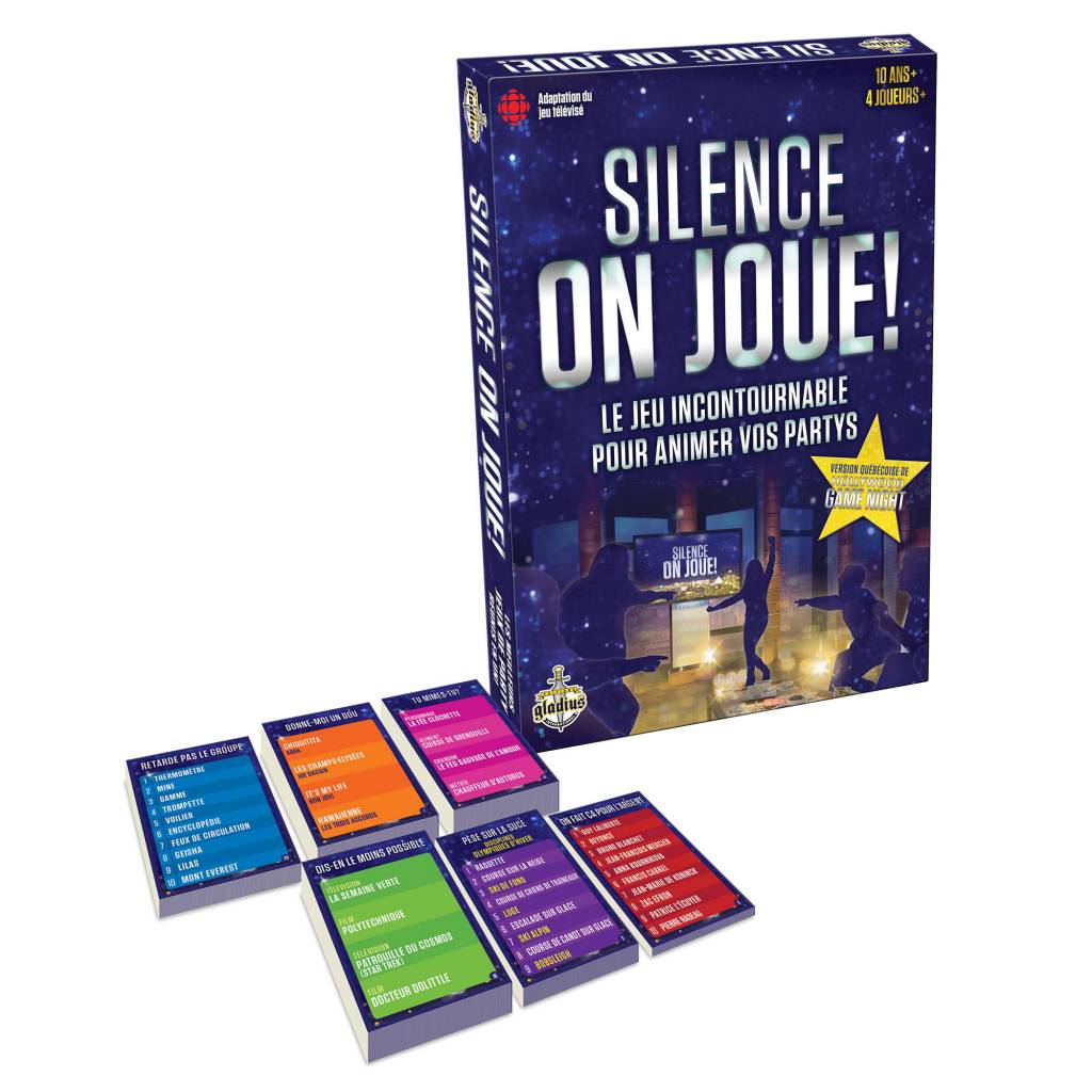 JEU SILENCE ON JOUE! - JEUX DE SOCIÉTÉ / Adultes (général)