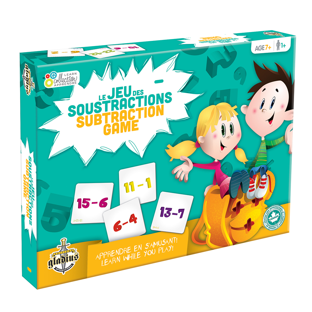 // LE JEU DES SOUSTRACTIONS COLLECTION APPR - JEUX de société / Enfants ...