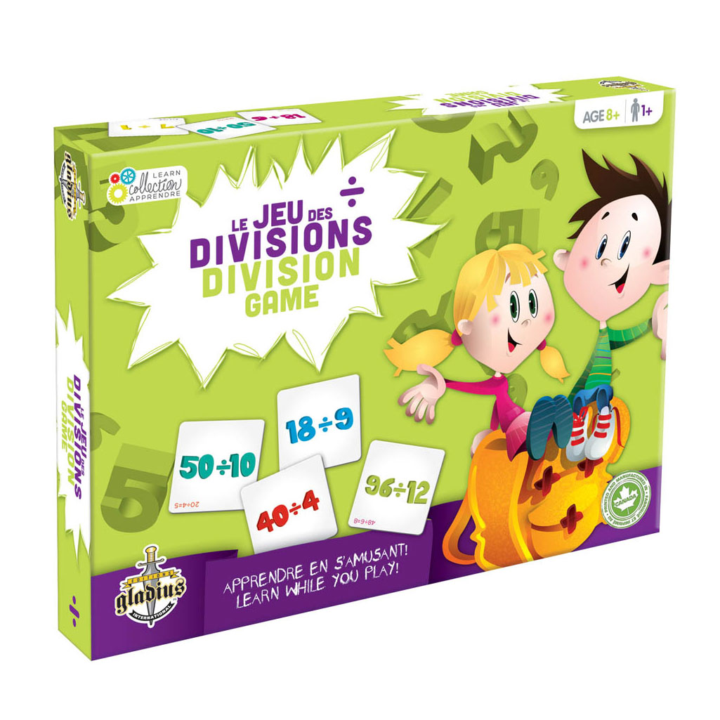 JEU DES DIVISIONS COLLECTION APPRENDRE*** - JEUX DE SOCIÉTÉ / Enfants ...