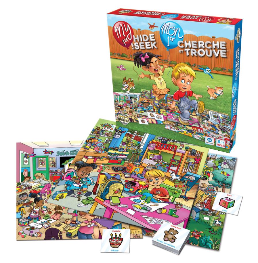 JEU CHERCHE ET TROUVE - MON PREMIER - JEUX DE SOCIÉTÉ / Préscolaire (5 ...