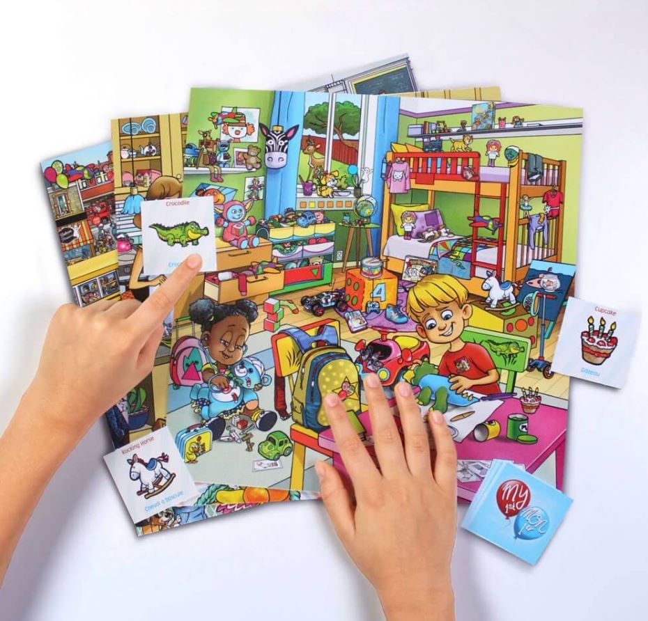 JEU CHERCHE ET TROUVE - MON PREMIER - JEUX DE SOCIÉTÉ / Préscolaire (5 ...