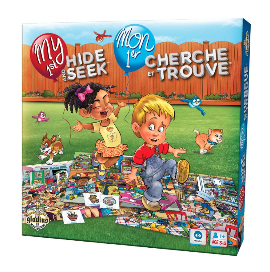 JEU CHERCHE ET TROUVE - MON PREMIER - JEUX DE SOCIÉTÉ / Préscolaire (5 ...