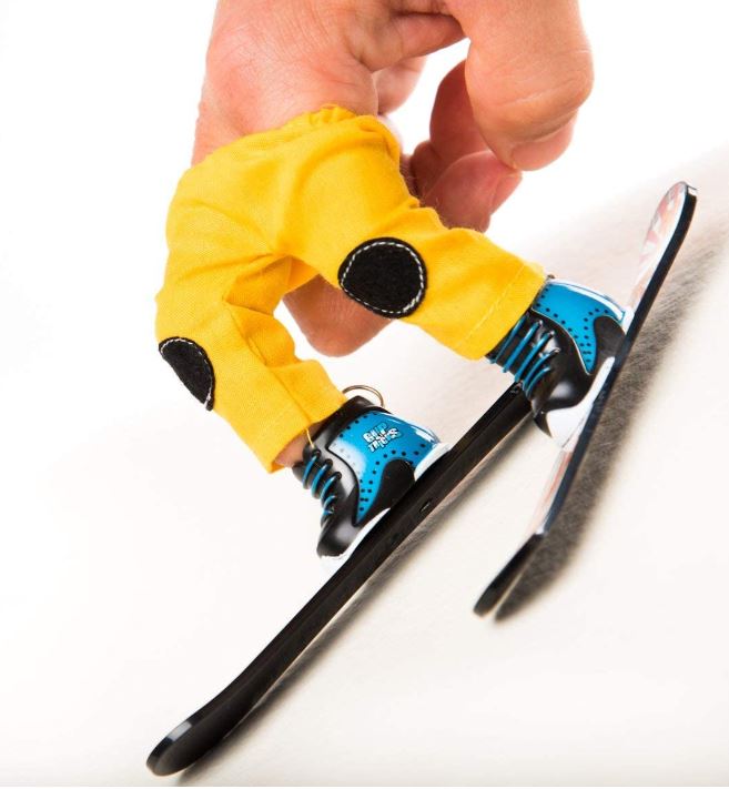 SNOWBOARD ET SKIS ROUGES À DOIGTS (TECH DECK) (PLANCHE À NEIGE ...