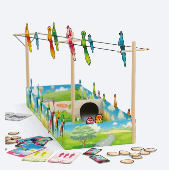 JEU SUR LE FIL - JEUX DE SOCIÉTÉ / Enfants (6 à 8 ans)