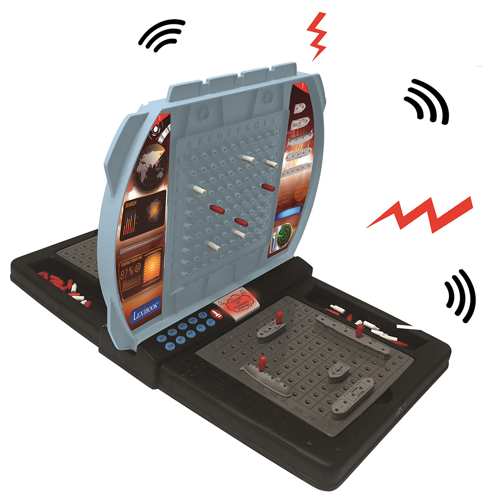 JC25 JEU LEXIBOOK - BATAILLE NAVALE ÉLECTRONIQUE PARLANT - JEUX DE ...
