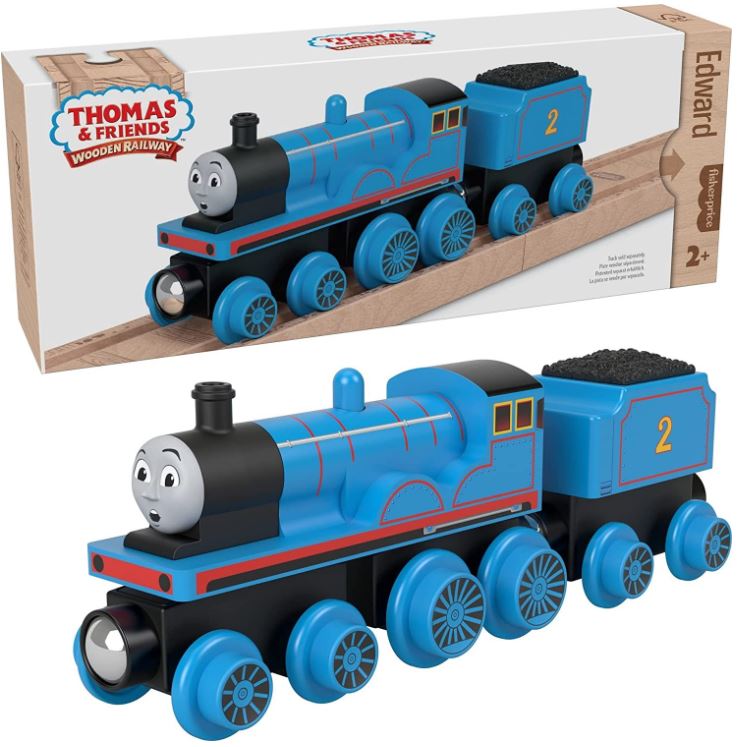 BRIO - CHEMIN DE FER EN BOIS THOMAS ET SES AMIS EDWARD #HBJ99 - CAMIONS ...