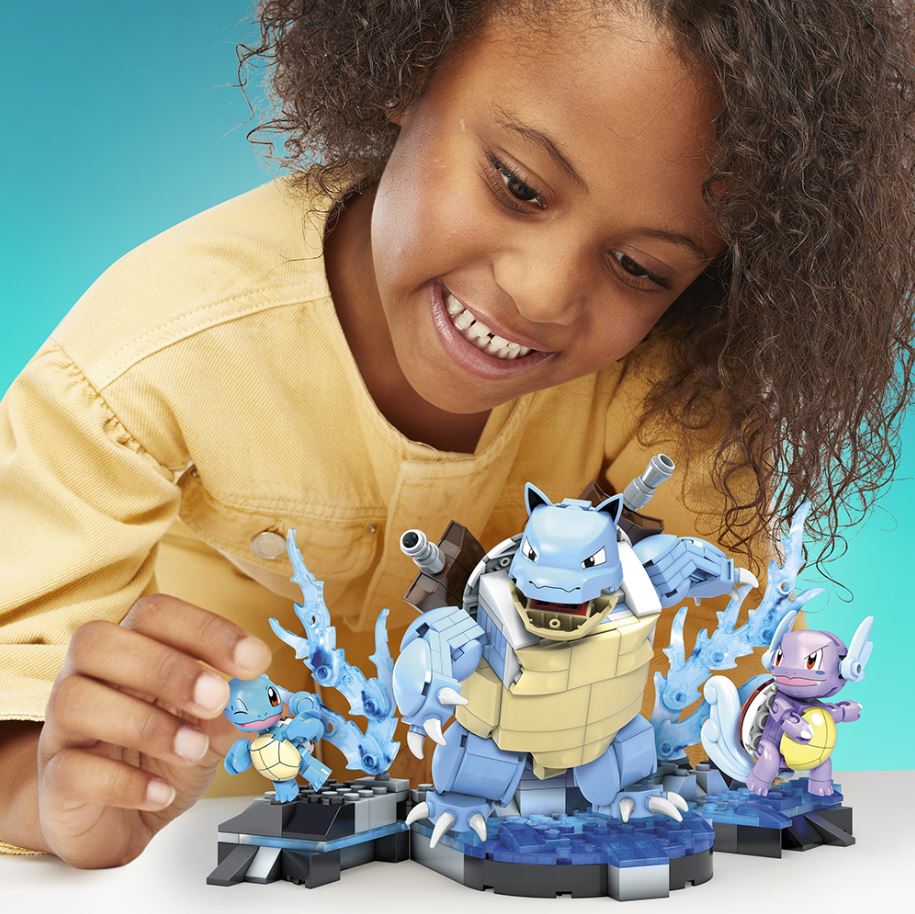 MEGA POKÉMON - COFFRET ÉVOLUTION CARAPUCE - CONSTRUCTION / Mega Bloks ...