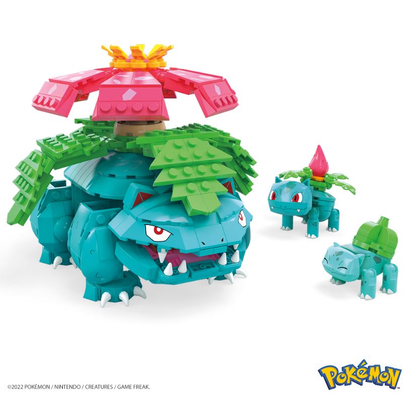 MEGA BLOKS - POKÉMON COFFRET ÉVOLUTION BULBIZARRE - CONSTRUCTION / Mega ...