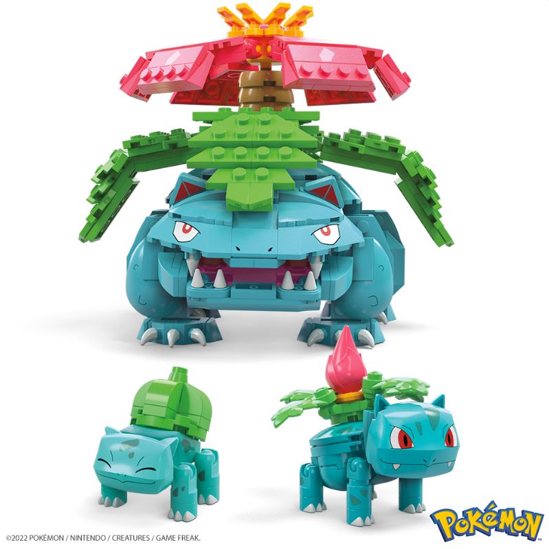MEGA BLOKS - POKÉMON COFFRET ÉVOLUTION BULBIZARRE - CONSTRUCTION / Mega ...