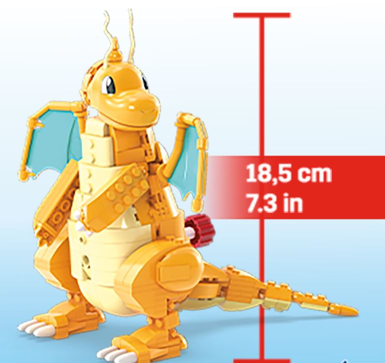 MEGA POKÉMON - DRACOLOSSE 387 PIÈCES - CONSTRUCTION / Mega Bloks et ...