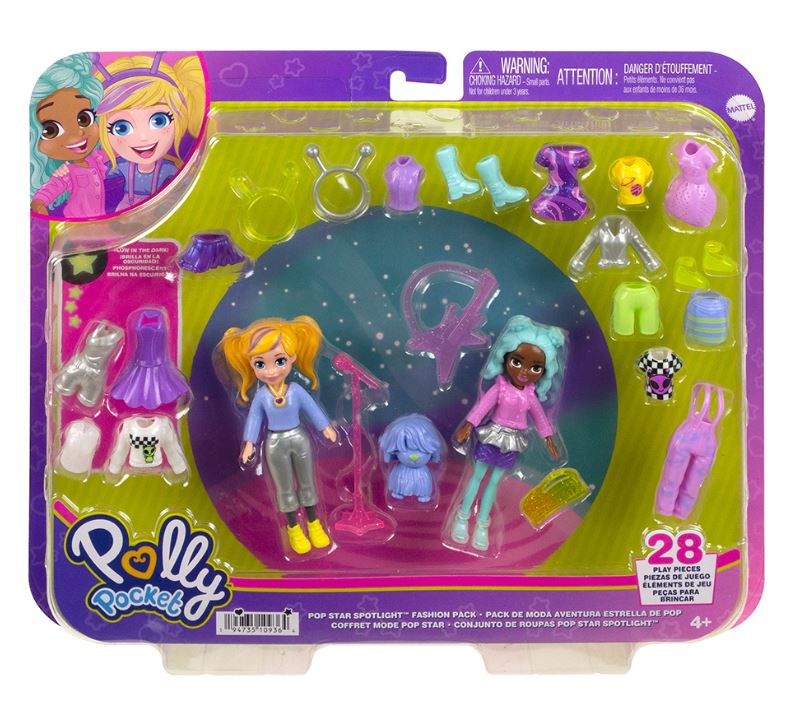 POLLY POCKET - COFFRET DE MODE ASSORTI - POUPÉES, BARBIE ET FIGURINES ...