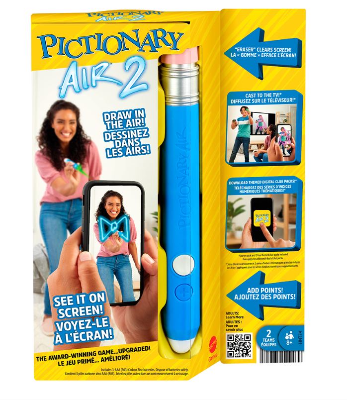 JEU PICTIONARY AIR 2 - VERSION BILINGUE - JEUX DE SOCIÉTÉ / Adultes ...