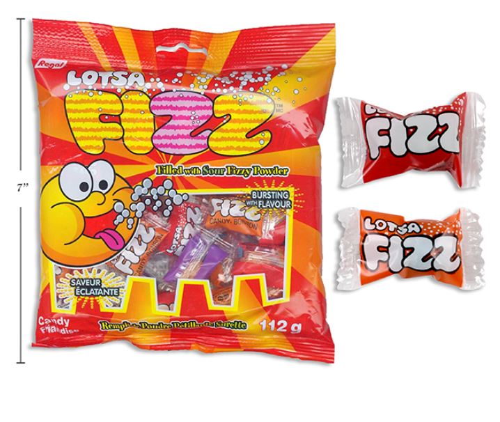 LOTSA FIZZ 112G (BONBOBS SURS) - BABIOLES / Confiserie
