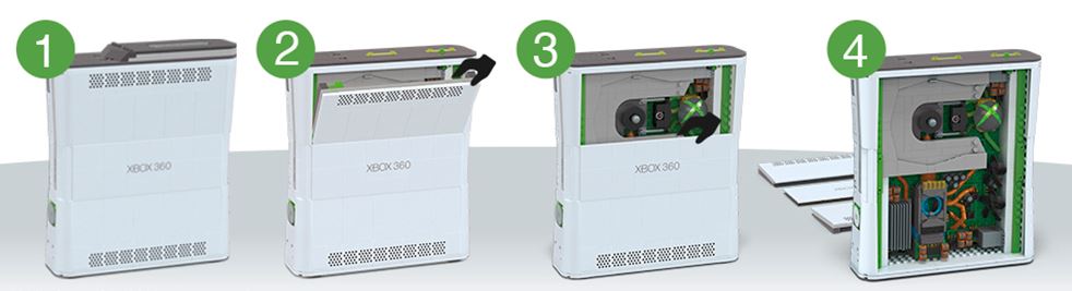 MEGA PRO - MICROSOFT XBOX 360 AVEC LUMIÈRE - CONSTRUCTION / Mega Bloks ...