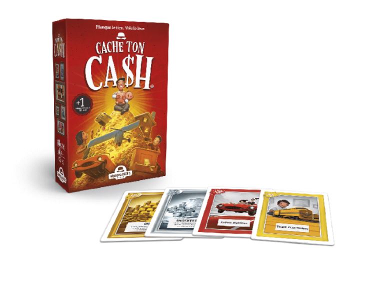 JEU CACHE TON CASH - JEUX DE SOCIÉTÉ / Adultes (passionnés des jeux)