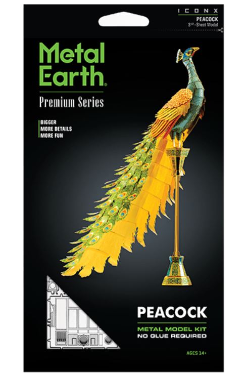 METAL EARTH - PAON - CONSTRUCTION / Métal Earth