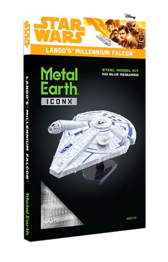 METAL EARTH ICONX - STAR WARS - LANDO'S MILLENNIUM FALCON ...