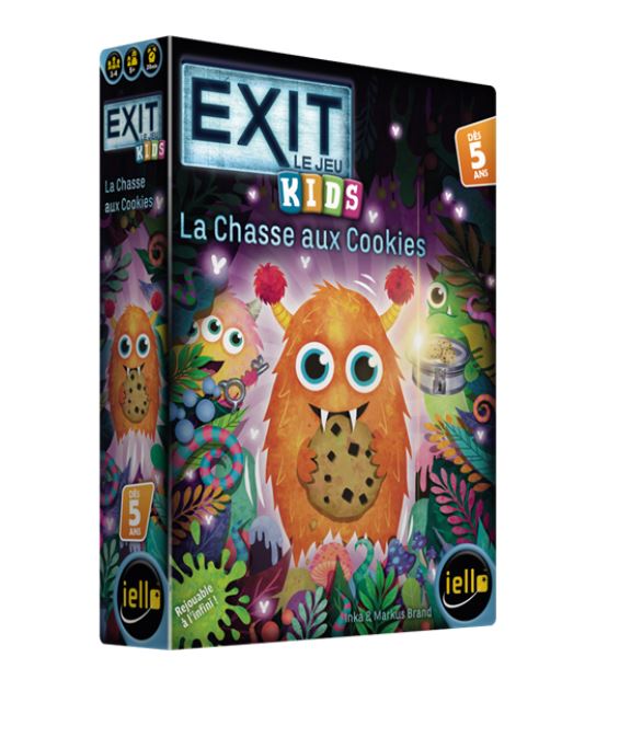 JEU EXIT KIDS 2 - LA CHASSE AUX COOKIES (FR) - JEUX DE SOCIÉTÉ ...
