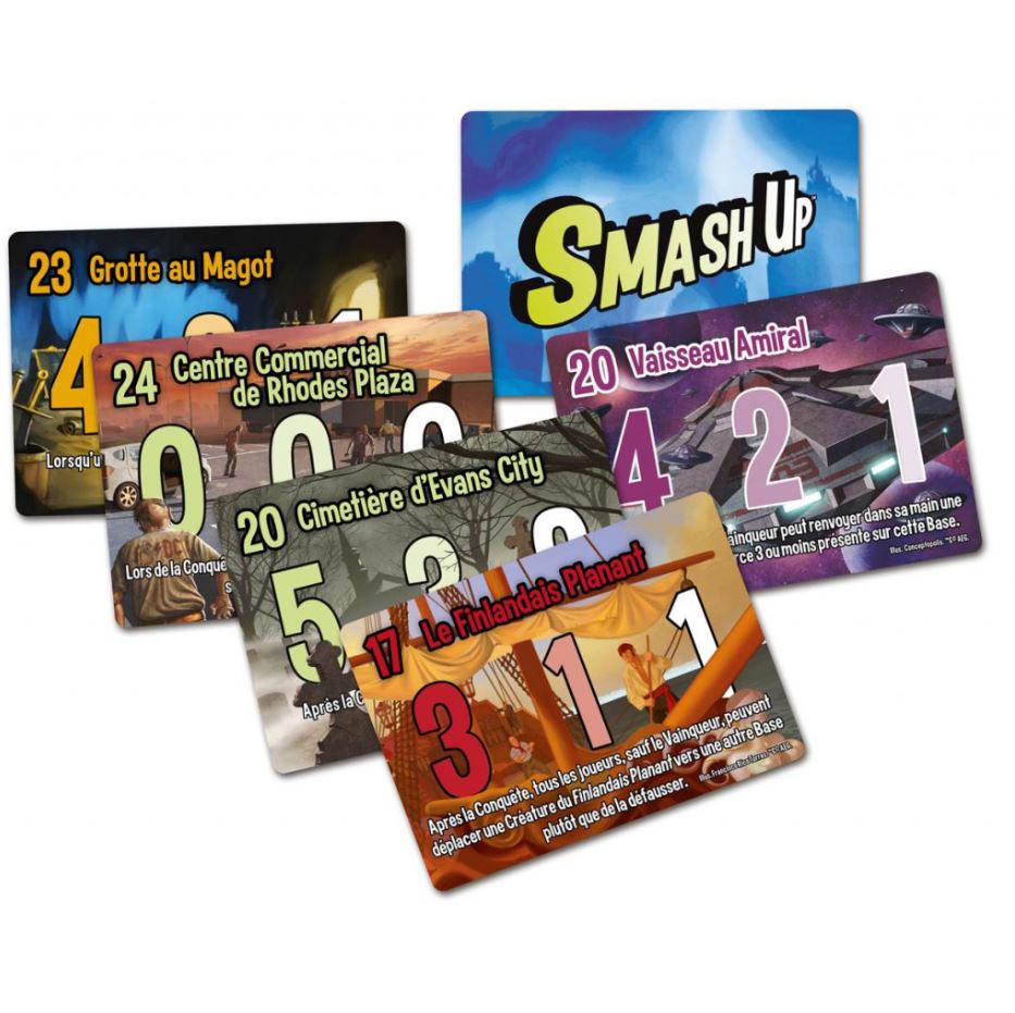 JEU SMASH UP BASE - JEUX DE SOCIÉTÉ / Adultes (passionnés des jeux)
