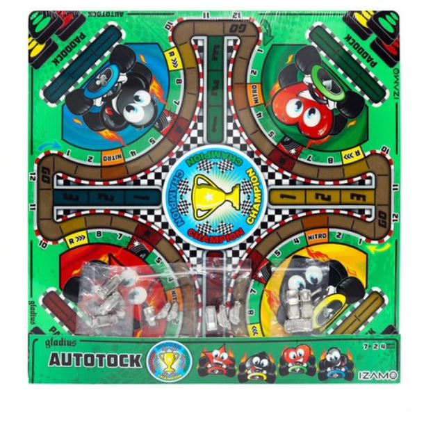JEU DE TOCK - 4 JOUEURS - 15" - AUTOTOCK - JEUX DE SOCIÉTÉ / Enfants (6 ...