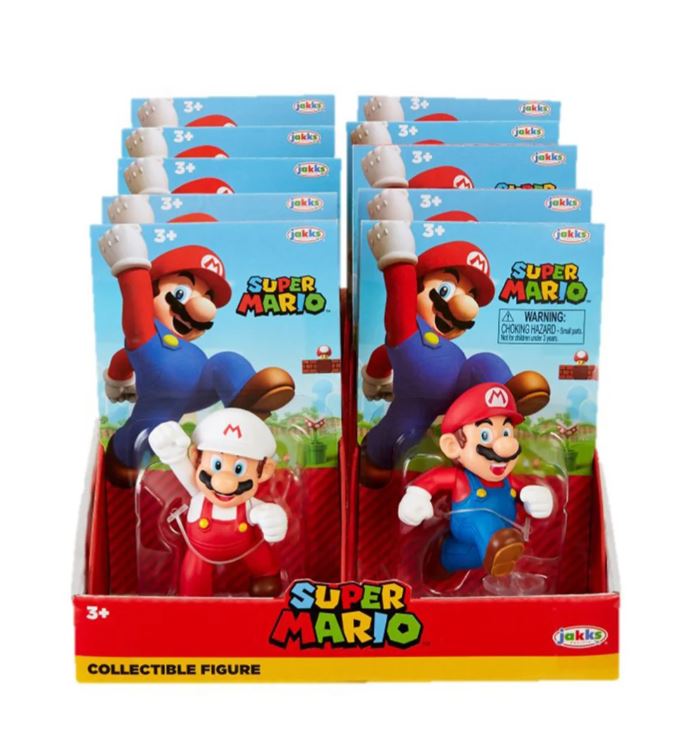 NINTENDO - FIGURINE SUPER MARIO CHECKLAND 2.5" ASST - CAMIONS, ARMES ET ...