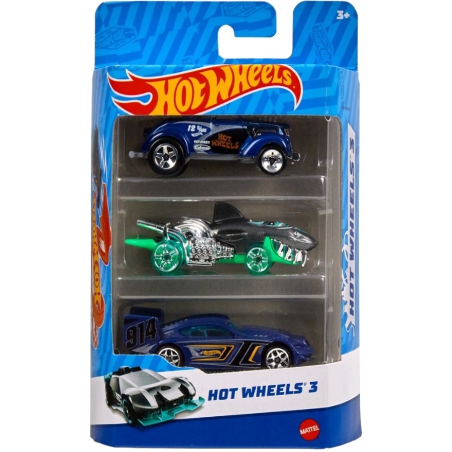 HOT WHEELS - ENSEMBLE 3 VOITURES ASST - CAMIONS, ARMES ET SUPERHÉROS ...