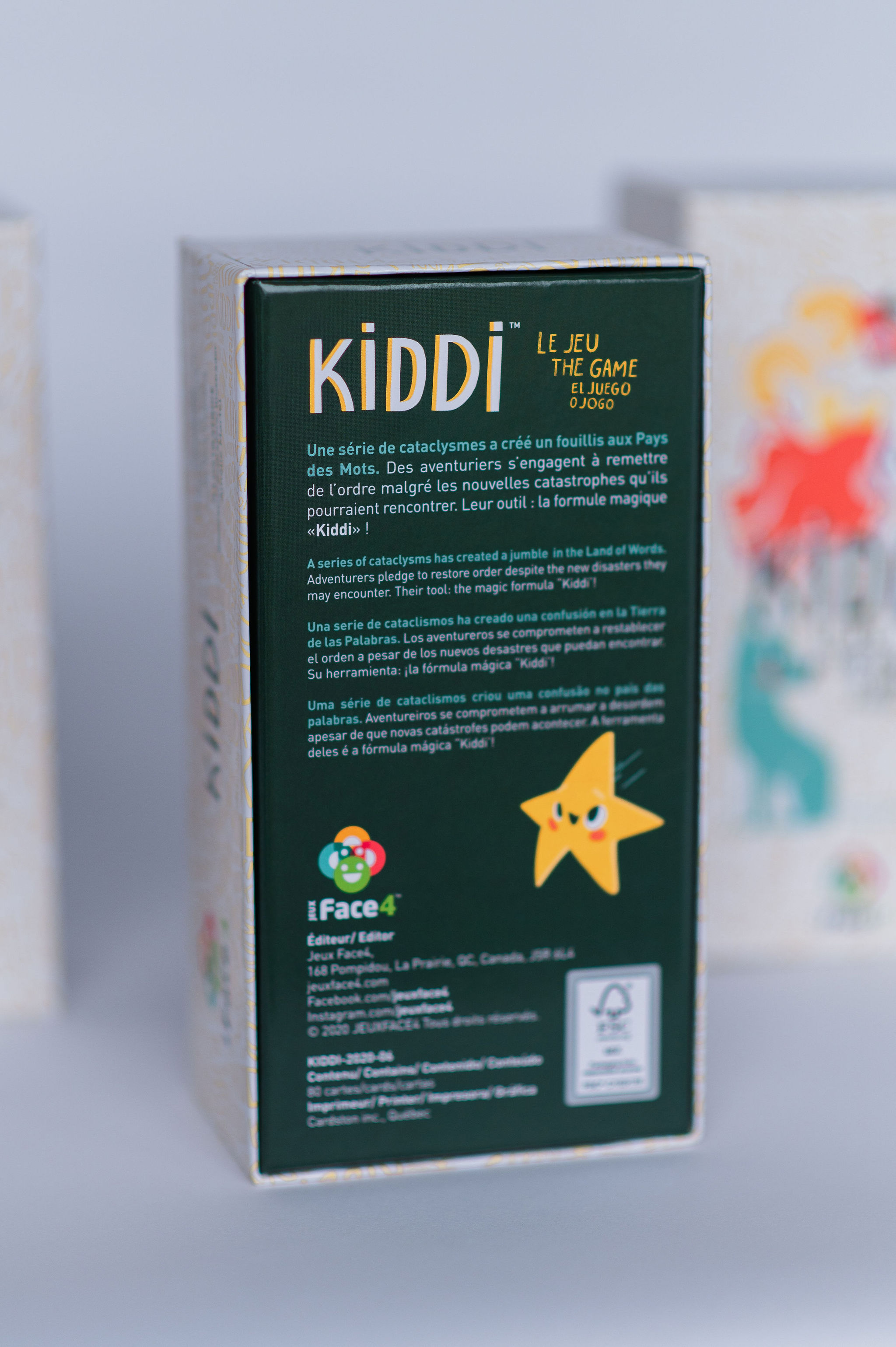 KIDDI - LE JEU - JEUX DE SOCIÉTÉ / Enfants (6 à 8 ans)