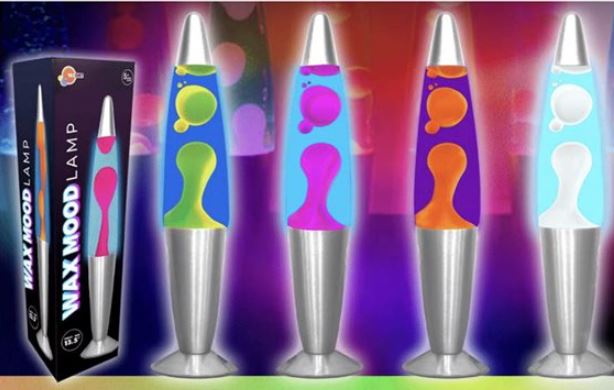 LAVA LAMP WAX MOOD 13.5" ASST - CHAMBRE D'ENFANTS / Lampe de chevet