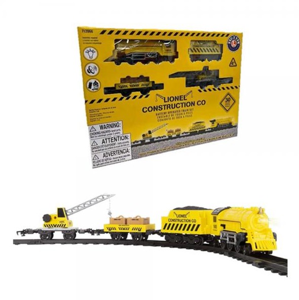 ENSEMBLE DE MINI TRAIN - LIONEL CONSTRUCTION - CAMIONS, ARMES ET ...