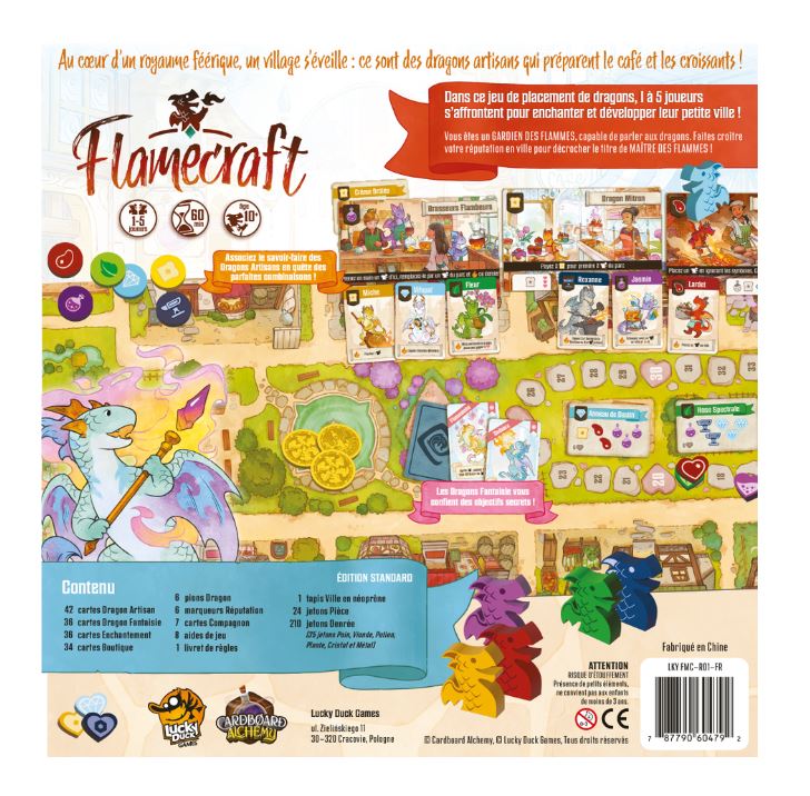 JEU FLAMECRAFT - JEUX DE SOCIÉTÉ / Adultes (passionnés des jeux)