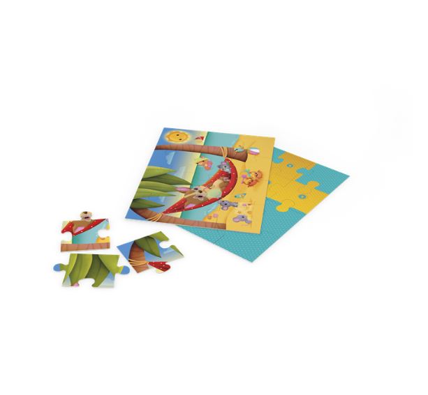 IELLO CASSE-TÊTE 12 PIÈCES - LOKI À LA PLAGE #PLA-002 - CASSE-TÊTES ...