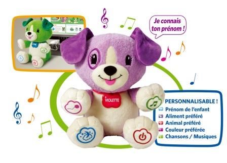 MON AMIE VIOLETTE - CHIOT INTERACTIF - BÉBÉ / Leap Frog