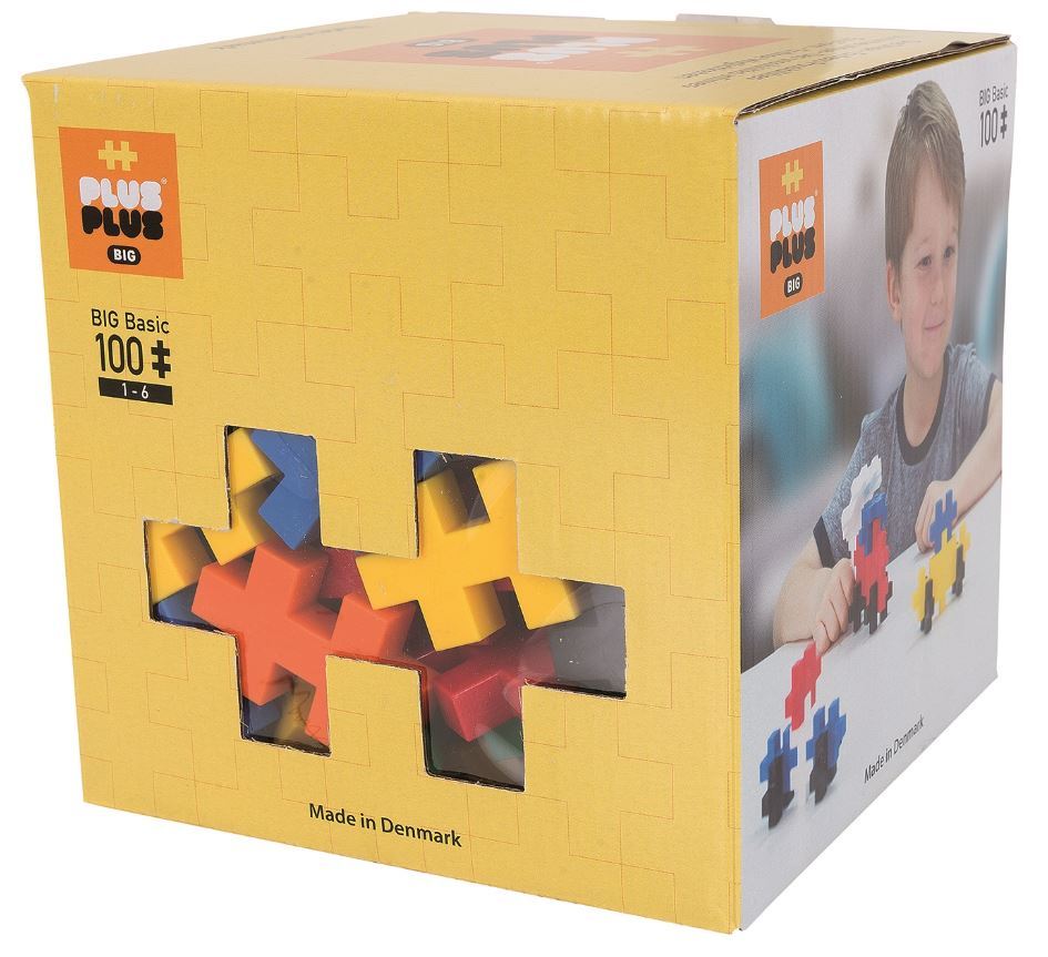 BLOCS PLUS-PLUS MIDI BASIC 100 PIÈCES - CONSTRUCTION / Blocs plus plus