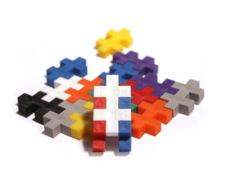 BLOCS PLUS-PLUS BIG 400 PIÈCES AVEC BAC DE RANGEMENT - ÉDUCATIF ...