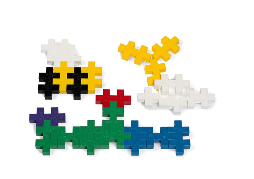 BLOCS PLUS-PLUS BIG 400 PIÈCES AVEC BAC DE RANGEMENT - ÉDUCATIF ...