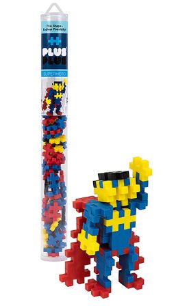 BLOCS PLUS-PLUS EN TUBE - SUPER-HÉRO - CONSTRUCTION / Blocs plus plus