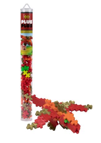 BLOCS PLUS-PLUS EN TUBE - DRAGON - CONSTRUCTION / Blocs plus plus