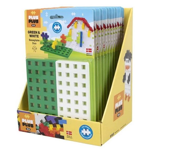 BLOCS PLUS-PLUS - BIG - DUO DE PLAQUETTES - CONSTRUCTION / Blocs plus plus