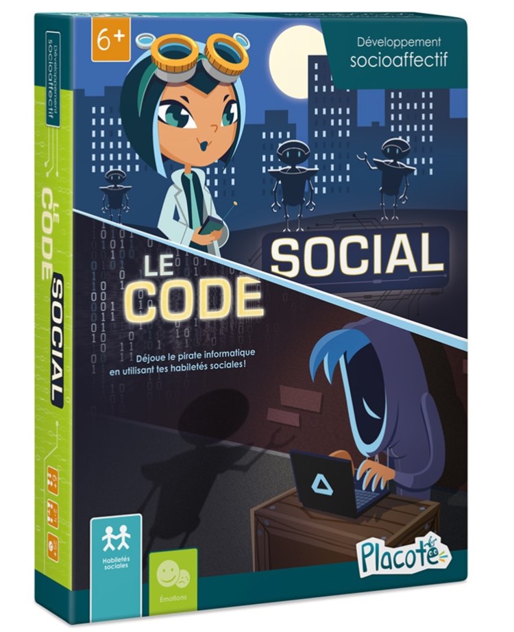 JEU PLACOTE - LE CODE SOCIAL - JEUX DE SOCIÉTÉ / Enfants (6 à 8 ans)