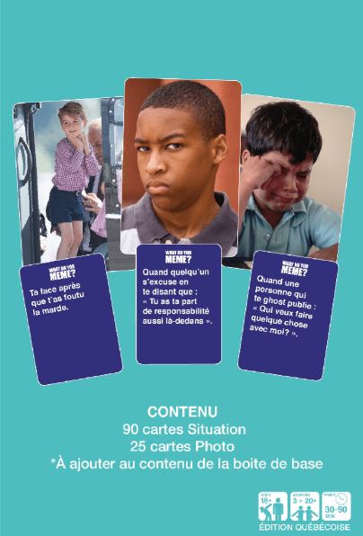 JEU WHAT DO YOU MEME ? FRESH MEME EXTENSION #1 - ÉDITION QUÉBÉCOISE (FR ...