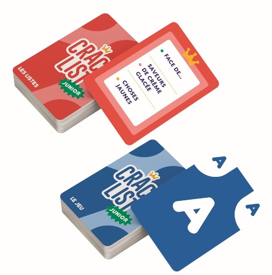 JEU CRACK LIST JUNIOR - ÉDITION QUÉBÉCOISE - JEUX DE SOCIÉTÉ / Enfants ...