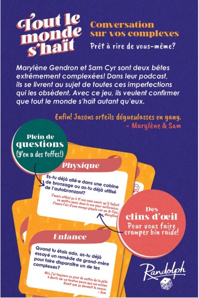 JEU TOUT LE MONDE S'HAÏT (FR) - JEUX DE SOCIÉTÉ / Adultes (général)