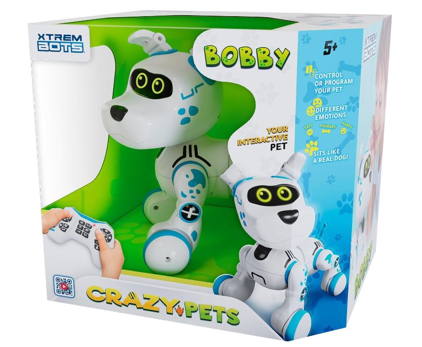 ROBOT XTREM BOTS - BOBBY LE CHIEN 10" - SCIENCES ET MAGIES / Sciences