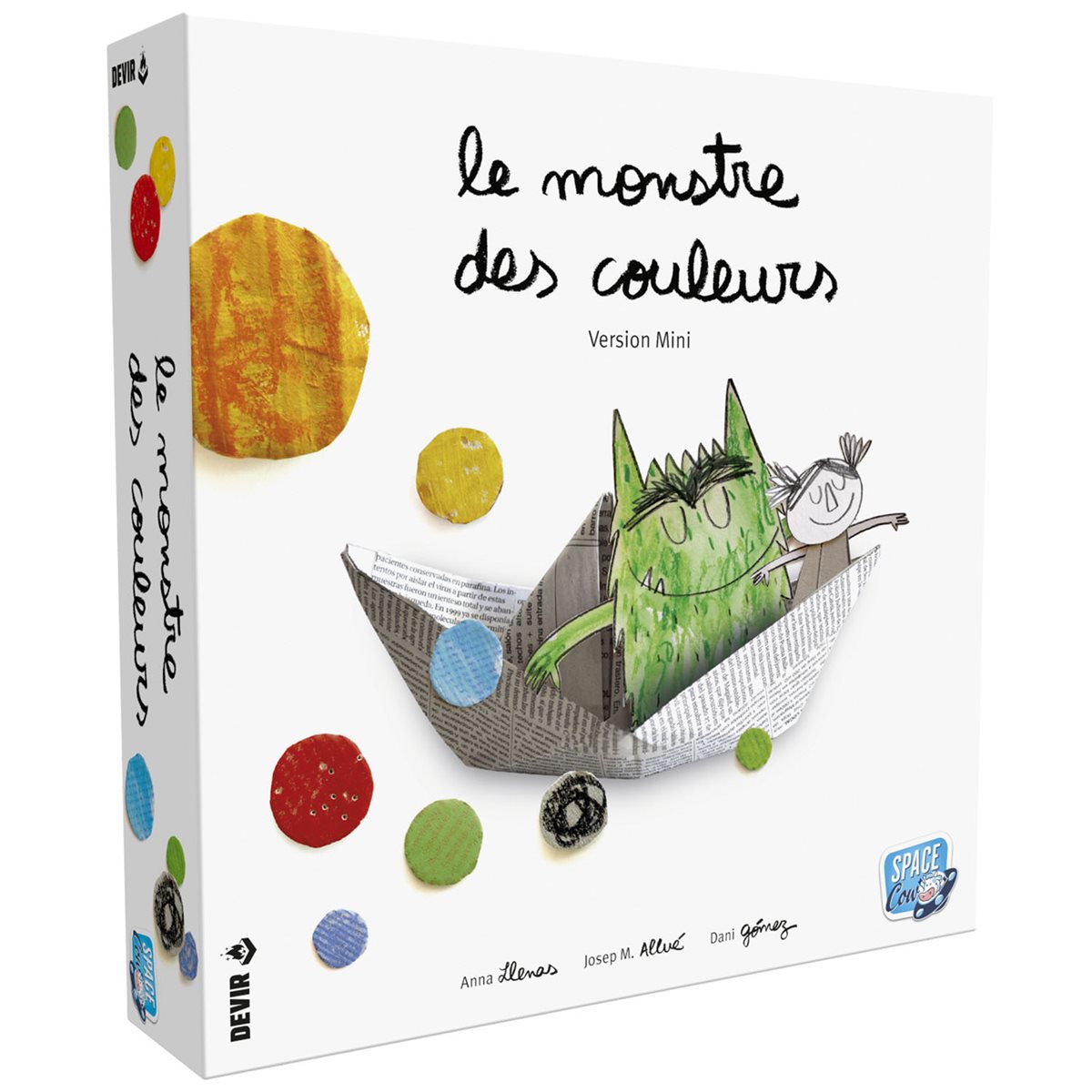 JEU LE MONSTRE DES COULEURS - MINI (FR) - JEUX DE SOCIÉTÉ / Préscolaire ...