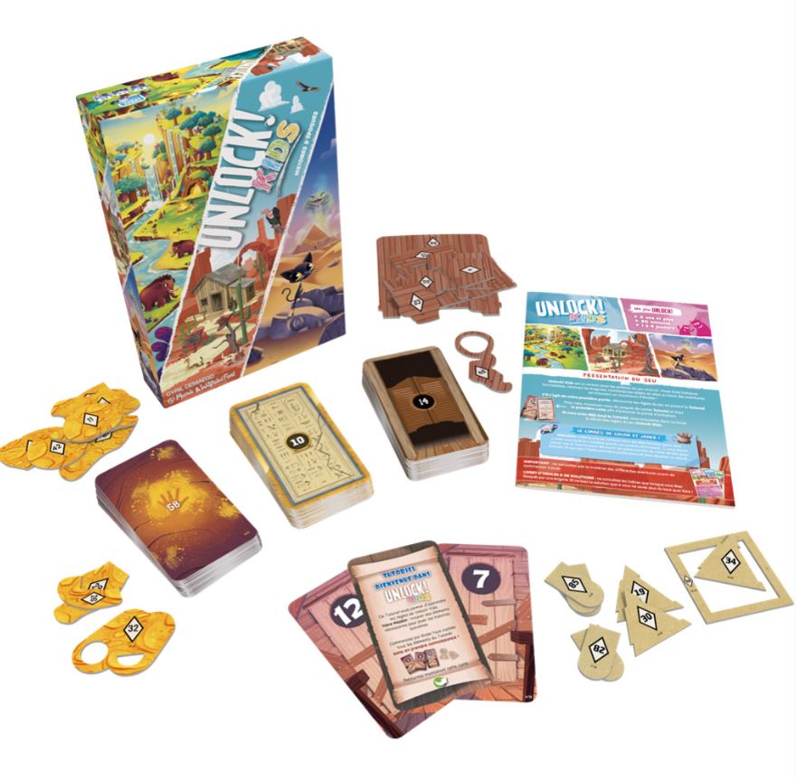 JEU UNLOCK! - KIDS 2 - HISTOIRES D'ÉPOQUES (FR) - JEUX DE SOCIÉTÉ ...