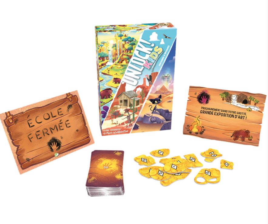 JEU UNLOCK! - KIDS 2 - HISTOIRES D'ÉPOQUES (FR) - JEUX DE SOCIÉTÉ ...