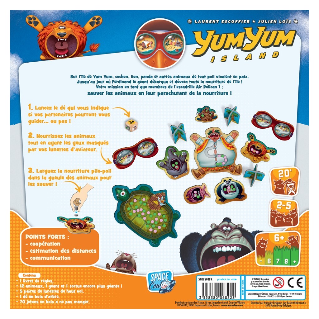 JEU YUM YUM ISLAND (ML) - JEUX DE SOCIÉTÉ / Enfants (6 à 8 ans)