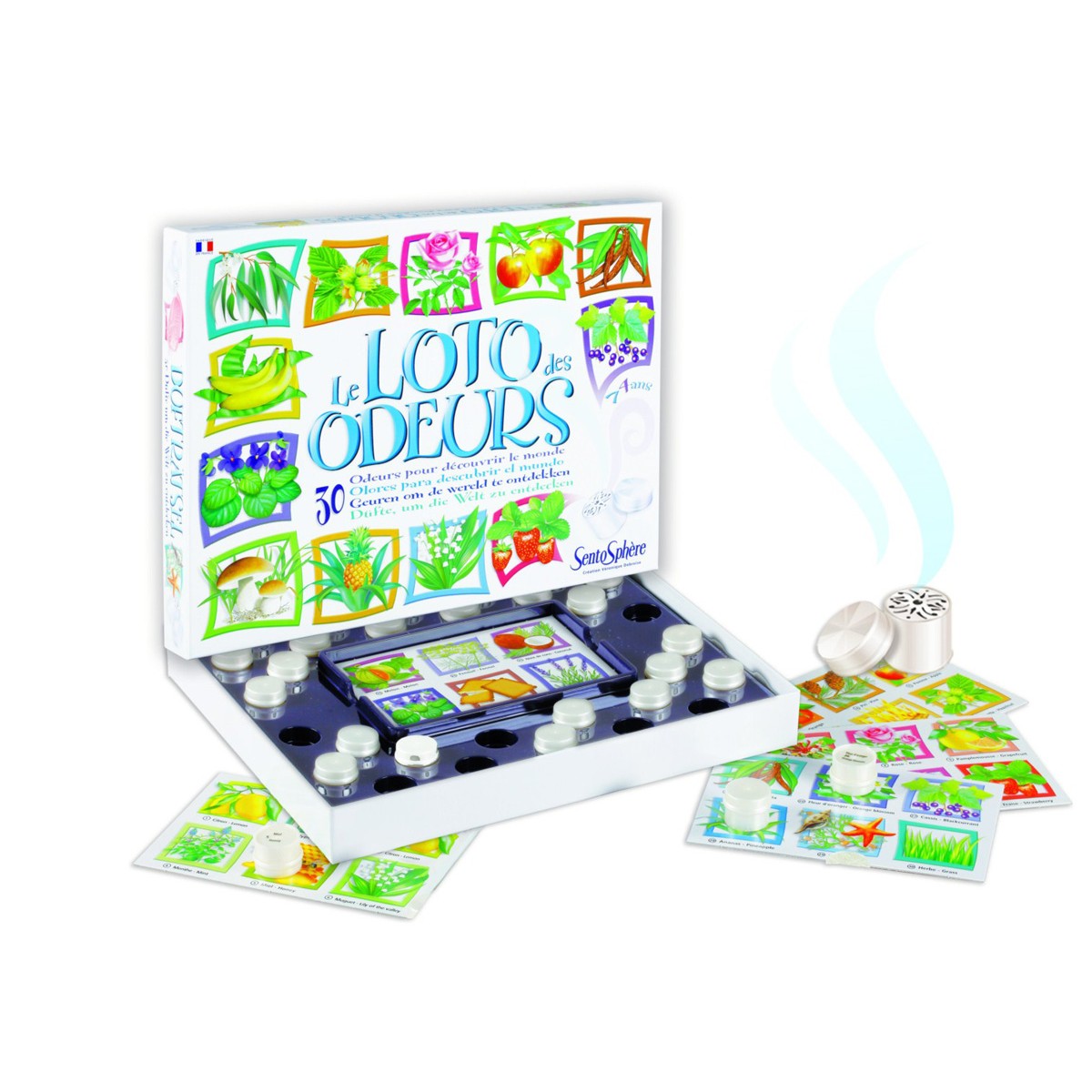 JEU LOTO DES ODEURS - JEUX DE SOCIÉTÉ / Enfants (6 à 8 ans)