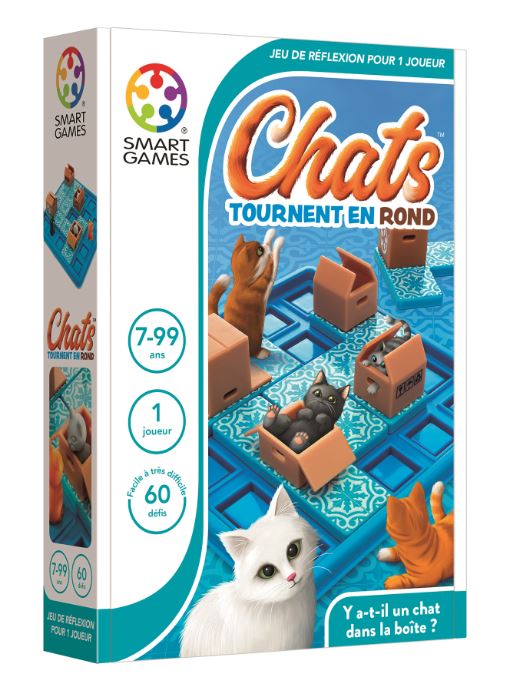 JEU SMART GAMES - CHATS TOURNENT EN ROND - JEUX DE SOCIÉTÉ / Enfants (6 ...