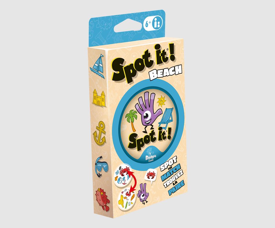 JEU SPOT IT! - DOBBLE - BEACH (BLISTER-ECO ML) - JEUX DE SOCIÉTÉ ...